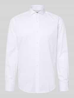 HUGO BOSS Regular Fit Businesshemd aus reiner Baumwolle Modell H-Joe-SP-C1