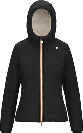 K-Way Femme, Vestes, Noir, Taille: 12 Y Lily Thermo Plus Double Jacket