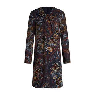 Etro Elegantes schwarzes Kleid - - Dresses - Damen - Mehrfarbig - M