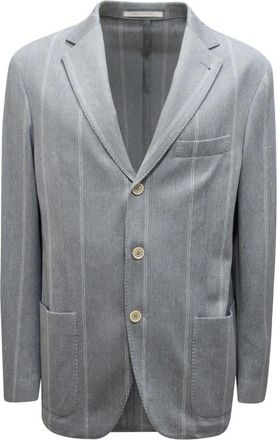 Eleventy Homme, Vestes, Bleu, Taille: XL Blazers
