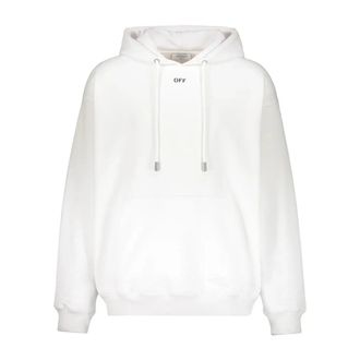 Off-white Logo Sweatshirt - - Sweatshirts & Hoodies - Herren - Wei&szlig; - XL