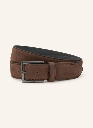 HUGO BOSS Lederg&uuml;rtel Dressletic braun