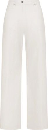 Seventy Pantalon en serg&eacute; de coton - Femme - Pantalons - Beige - Taille: 38 FR