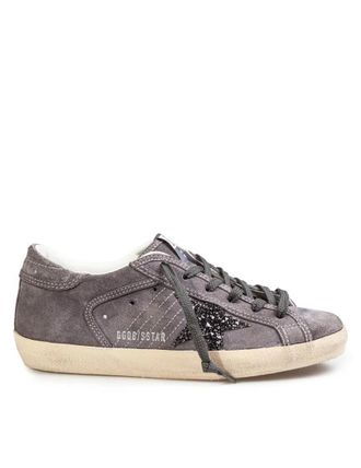 Golden Goose Low-Top Sneaker - Super Star Grey Suede Sneakers - Gr. 36 (EU) - in Grau - f&uuml;r Damen