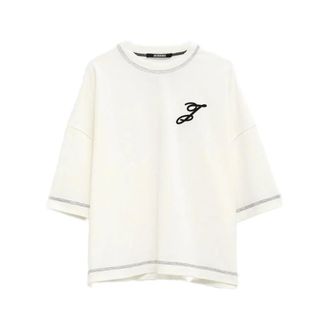 Jacquemus Homme, Tops, Blanc, Taille: XL T-shirt