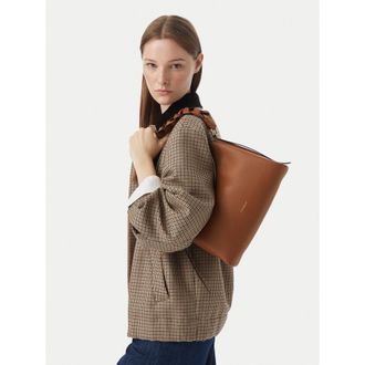 Coccinelle Handtasche Coccinelle M50 Boheme Grana Double E1 M50 13 03 01 Braun