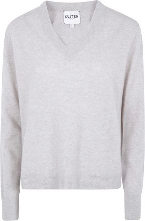 Kujten Kujten, Damen, Strickwaren, Grau, SGr&ouml;&szlig;e