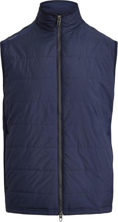 Ralph Lauren Leichte RLX-Weste im Materialmix mit Logo-Emblem in