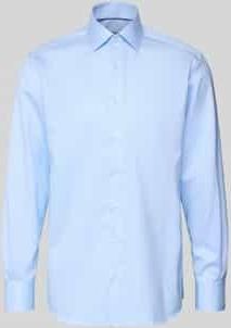 Eterna Modern Fit Business-Hemd mit Kentkragen und Sportmanschetten