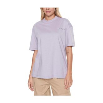Calvin Klein Backphotoprint T-Shirt - - Tops - Damen - Lila - XS