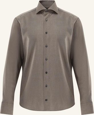 van Laack Van Laack Hemd Tailor Fit braun