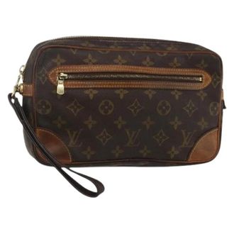Louis Vuitton Pre-owned Canvas Clutch - - Pre-owned - Damen - Braun - ONE SIZE