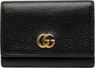 Gucci Portefeuille compact Pre-owned - Femme - Pre-owned - Noir - Taille: ONE Size