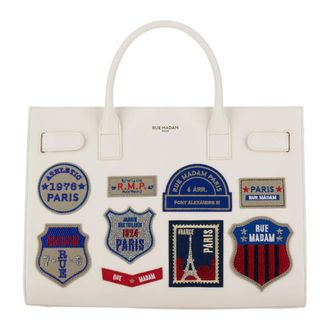 Rue Madam Femme, Sacs, Blanc, Taille: ONE Size Shoulder Bag