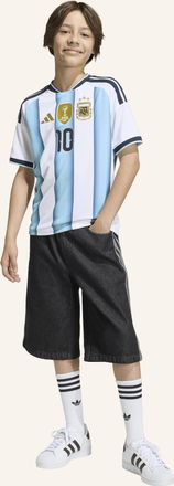 adidas Argentinien 26 Messi Kids Heimtrikot weiss
