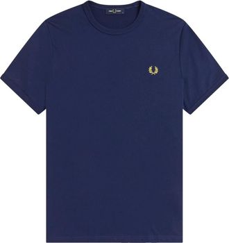 Fred Perry Herren, Oberteile, Blau, XLGr&ouml;&szlig;e