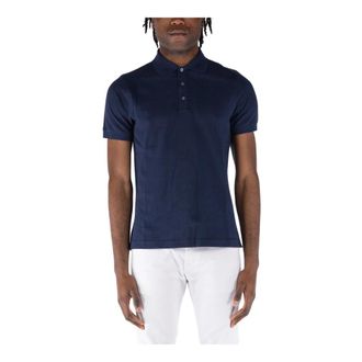 Fay Klassisches Poloshirt - - Tops - Herren - Blau - S