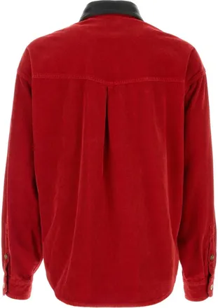 Versace Denim Shirt - Red