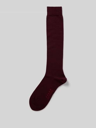 Falke Socken mit Label-Stitching