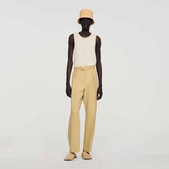 Sandro Weite Bundfaltenhose
