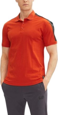 Emporio Armani Homme, Tops, Orange, Taille: 2XL Polo