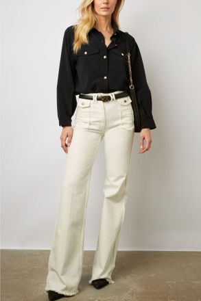 Gerard Darel Surchemise en microfibre - BELITA - Marine