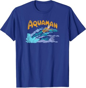 DC Comics Aquaman Aqua Swim T Shirt T-Shirt