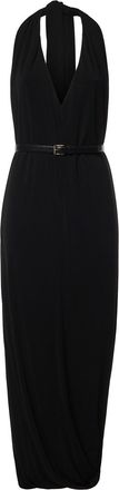 Loewe Knielanges Kleid - Schwarz