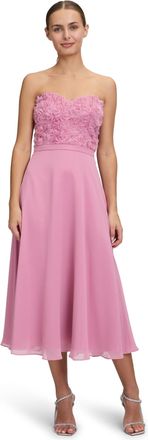 Vera Mont Damen Abendkleid mit Cut-Outs 42, Perfect Rose