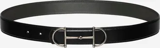Gucci Ceinture en cuir r&eacute;versible Gucci avec fermoir