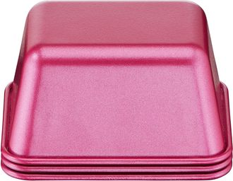 T-fal Set de 3 moules à gâteaux Tefal Creabake J3079804 Rose