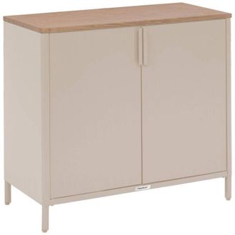 Hesperide Gartenbuffet Ironia aus verzinktem Stahl Ton und Leinen - Hesp&eacute;ride