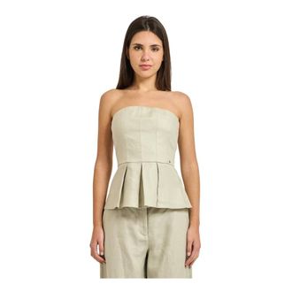 A|X Armani Exchange Damen, Blusen & Hemden, Beige, XLGr&ouml;&szlig;e