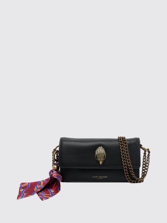 Kurt Geiger Mini sac bandouli&egrave;re Sloane en cuir avec logo en strass