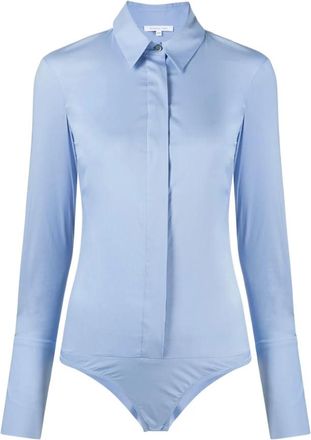 Patrizia Pepe Damen, Oberteile, Blau, LGr&ouml;&szlig;e