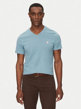 Guess T-Shirt M2YI37 I3Z14 Blau Slim Fit