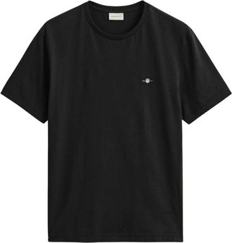 GANT Homme, Tops, Noir, Taille: L Tee Shirt