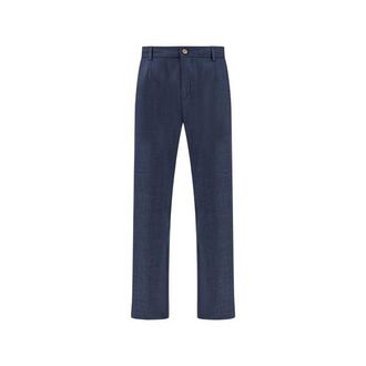 Paul & Shark Pantalon droit en laine m&eacute;lang&eacute;e