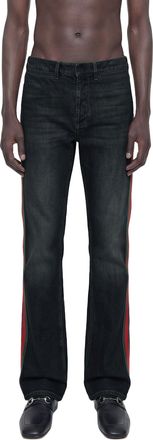 Gucci Flared 5 Pocket Jeans with Web