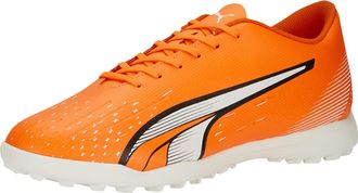 Puma Herren Ultra Play Turf Training Sneaker, Ultra Orange Weiß-Blau Glimmer, 41 EU