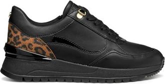 Geox D DESYA Baskets pour Femme Noir Taille 39 EU, Noir, 39 EU