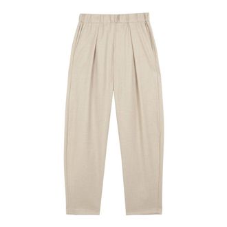 Cortana Tapered Hosen - - Trousers - Damen - Beige - 2XS