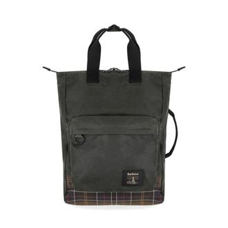 Barbour Field Waxed Backpack - - Bags - Herren - Gr&uuml;n - ONE SIZE