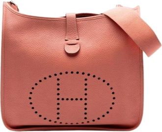 Herm&egrave;s Sac bandouli&egrave;re Evelyne III Pr&eacute;-poss&eacute;d&eacute; - Femme - Pre-owned - Rose - Taille: ONE Size