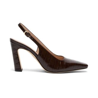 Stuart Weitzman Femme, Chaussures, Brun, Taille: 35 1/2 EU Stassi Slingback Pump 85