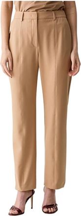 Karl Lagerfeld Damen, Hosen, Beige, LGr&ouml;&szlig;e