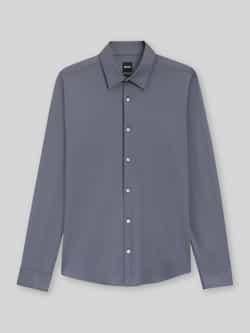 HUGO BOSS Slim Fit Businesshemd mit Kentkragen Modell ROAN