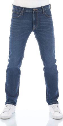Lee Jeans Herren Stretch Regular Fit Daren Zip Fly Straight Fit Jeanshose Hose Denim, Farbe: Bright Blue, Größe: 38W / 36L