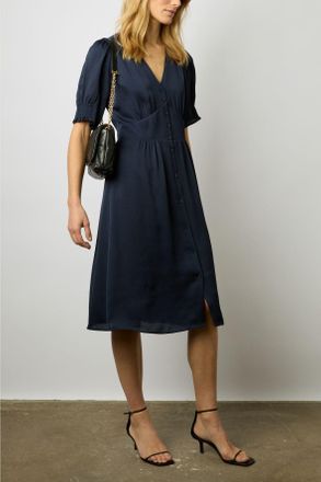 Gerard Darel Robe midi cintr&eacute;e - ELONIE - Marine
