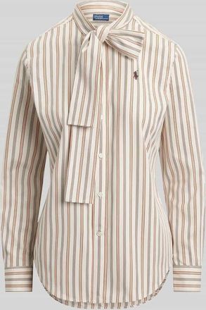 Polo Ralph Lauren Slim Fit Hemdbluse aus reiner Baumwolle